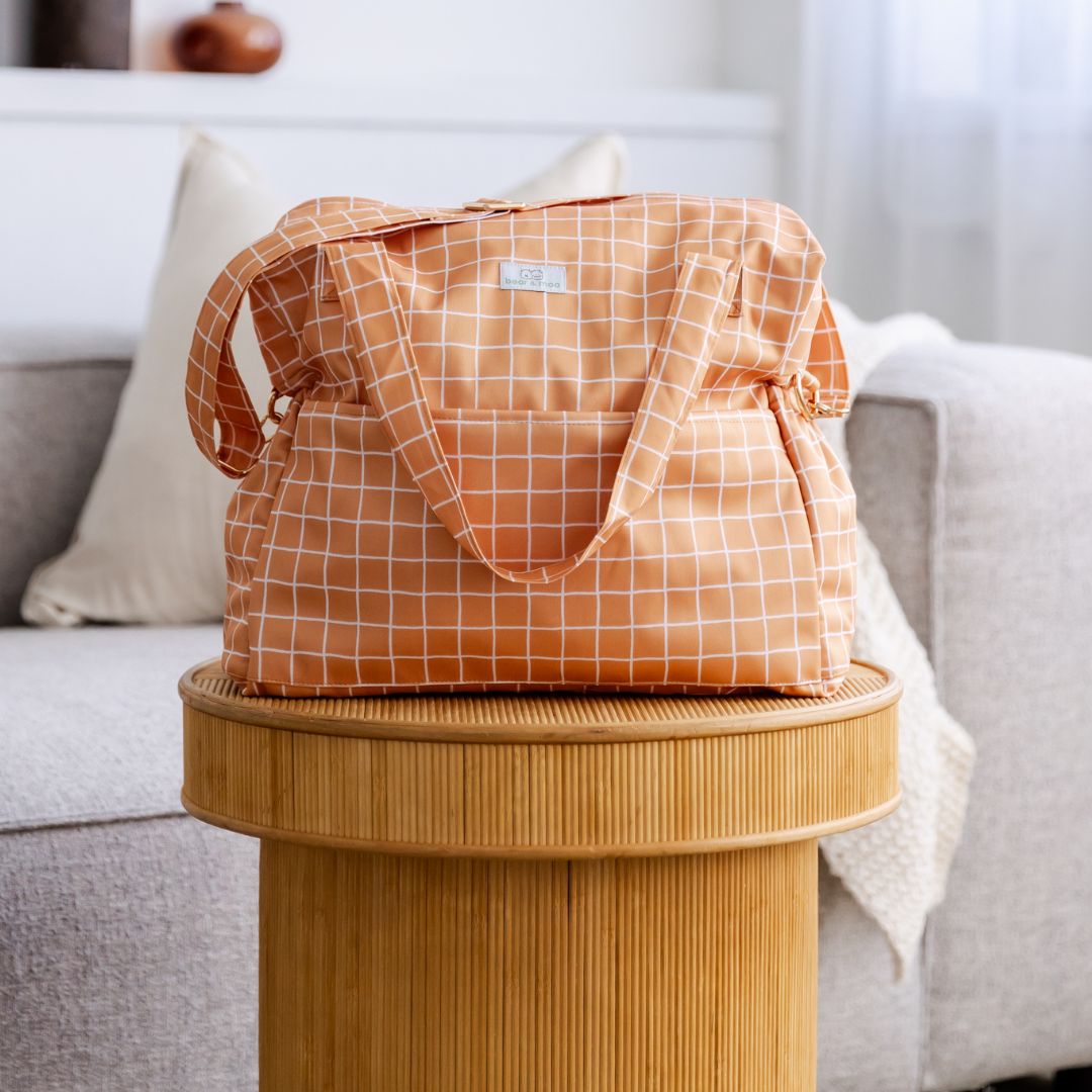 Bear & Moo Waterproof Day Bag | Nappy Bag | Baby Bags